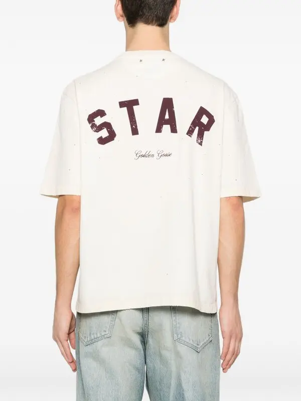 GOLDEN GOOSE Cotton T-shirt - White