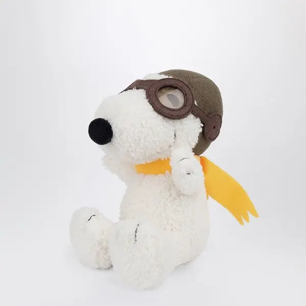 BON TON TOYS Snoopy Aviator Plush By - White