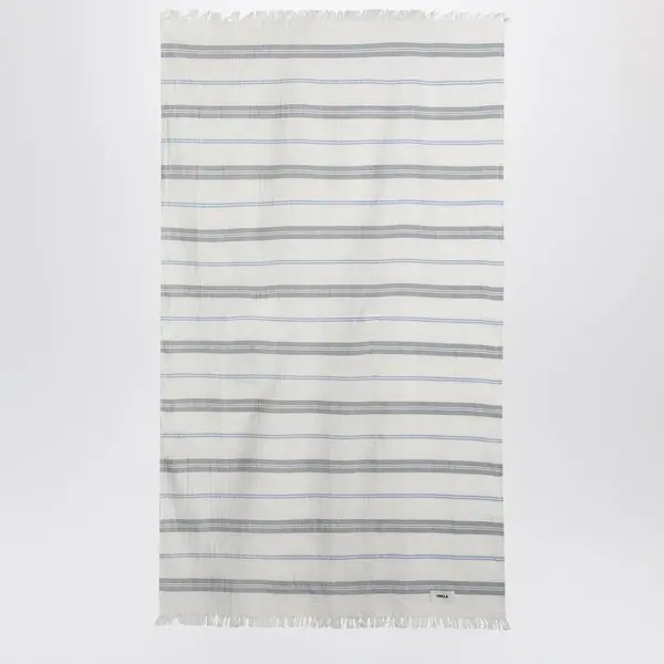 TEKLA Striped Organic Cotton Beach Towel