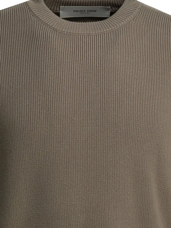 GOLDEN GOOSE Crewneck Sweater - Beige