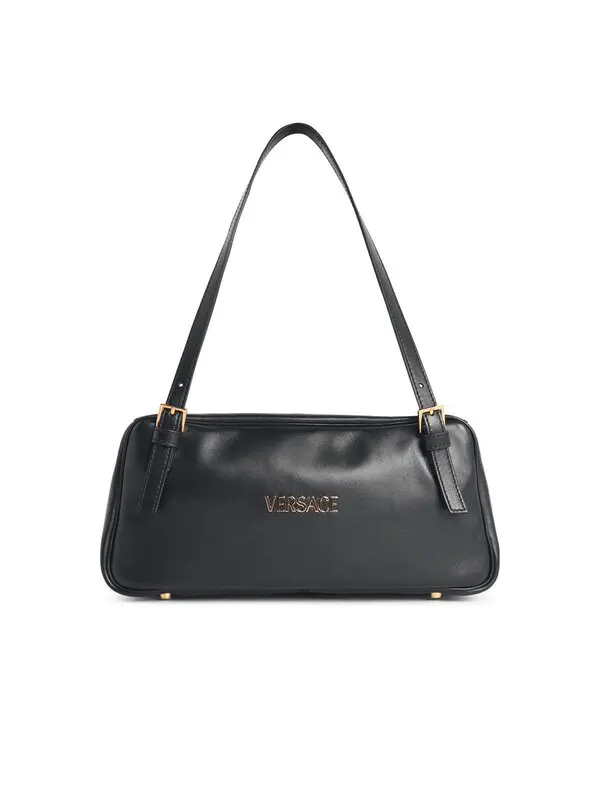 Versace Tag Leather Bag