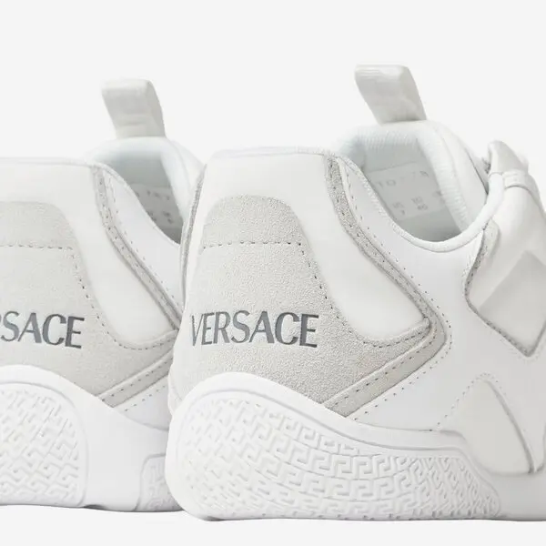 Versace Galaxia Leather Sneakers