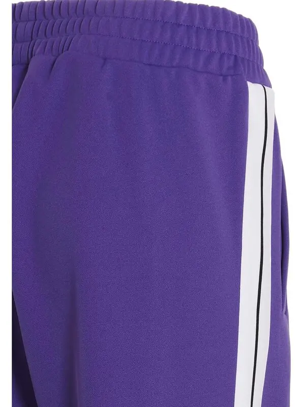 Palm Angels Track Logo' Pants - Purple