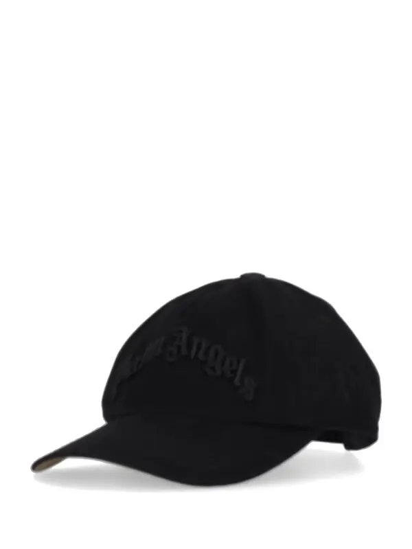 Palm Angels Curved Logo Tonal Cap