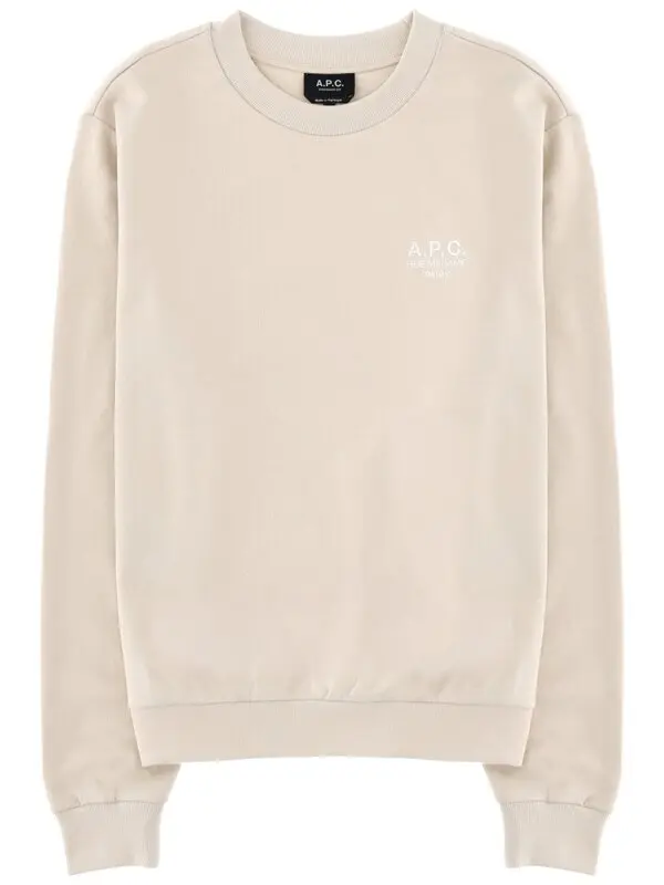 A.p.c. Crewneck Logo Sweatshirt