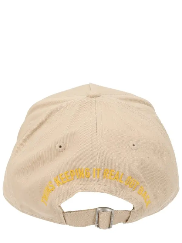 Dsquared2 Baseball Cap With Logo - Beige