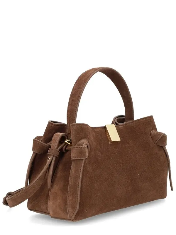Yuzefi Mini 'gyoza' Bag - Brown