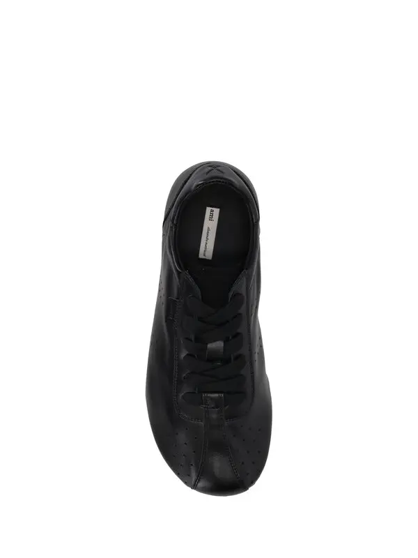 Ami Soft Leather Sneakers - Noir