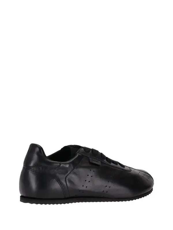 Ami Soft Leather Sneakers - Noir