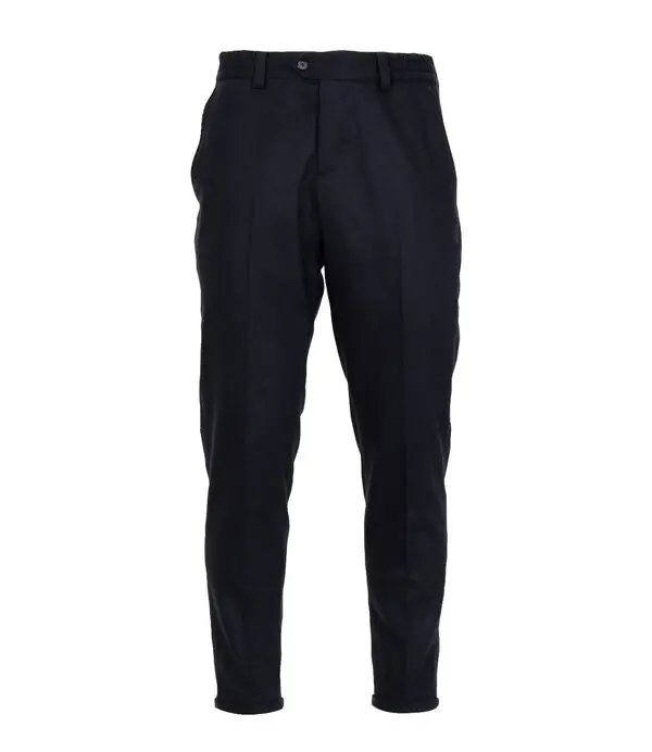 PT TORINO Wool-cashmere Flannel Trousers