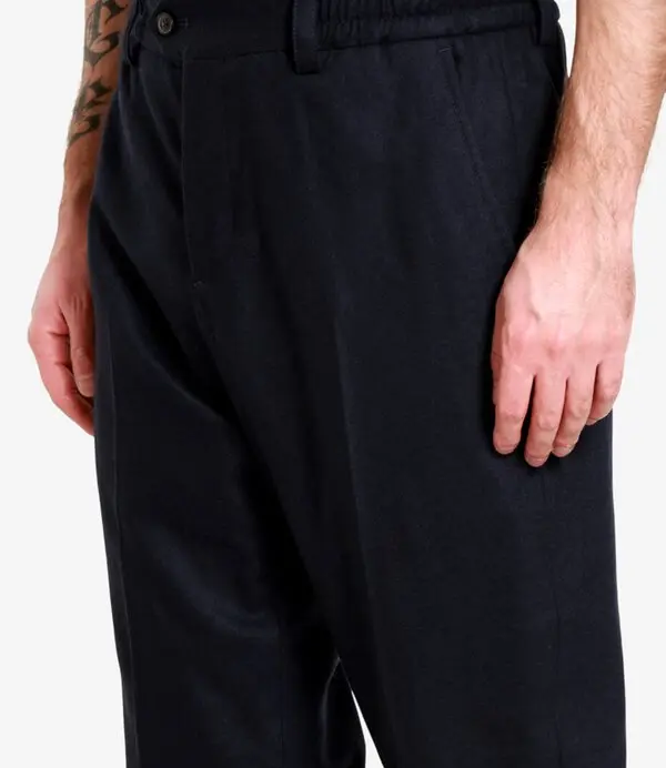 PT TORINO Wool-cashmere Flannel Trousers
