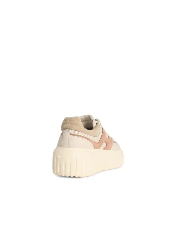 Hogan H Stripes Sneakers - Beige