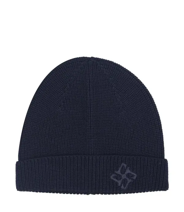 Tagliatore Wool Beanie - Blue
