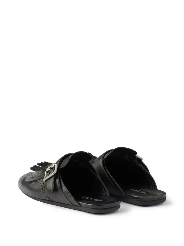 Prada Shuffle Mules - Nero