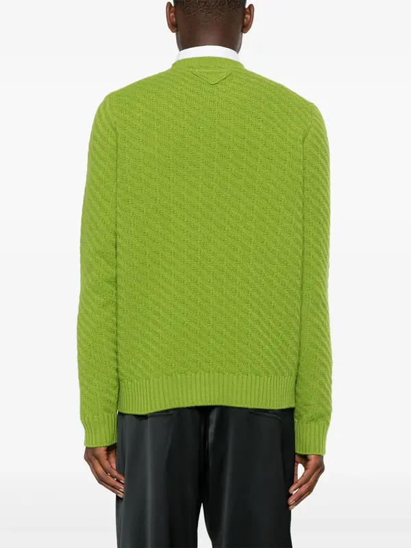 Prada Ribbed Knit Jumper