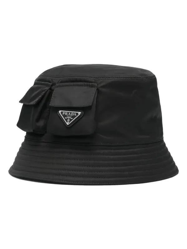 Prada Bucket Hat - Nero