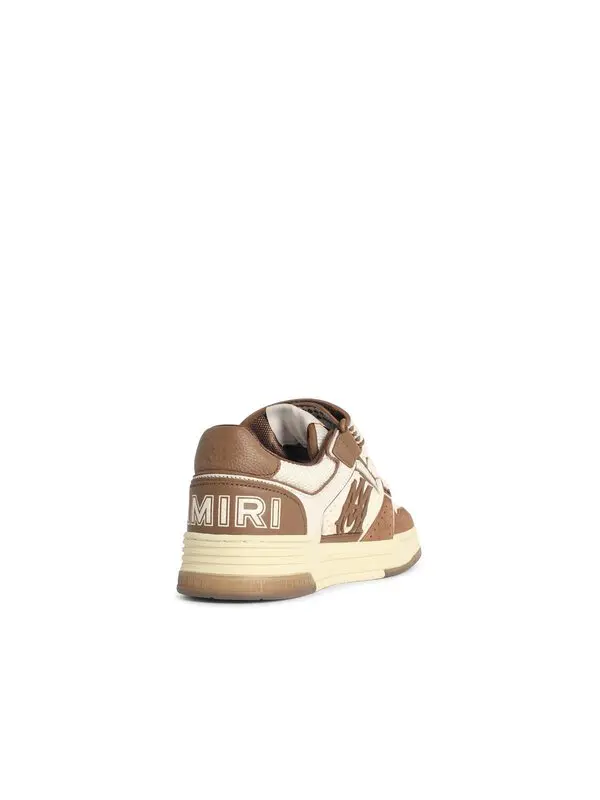 Amiri Leather Skyline Sneakers - Brown