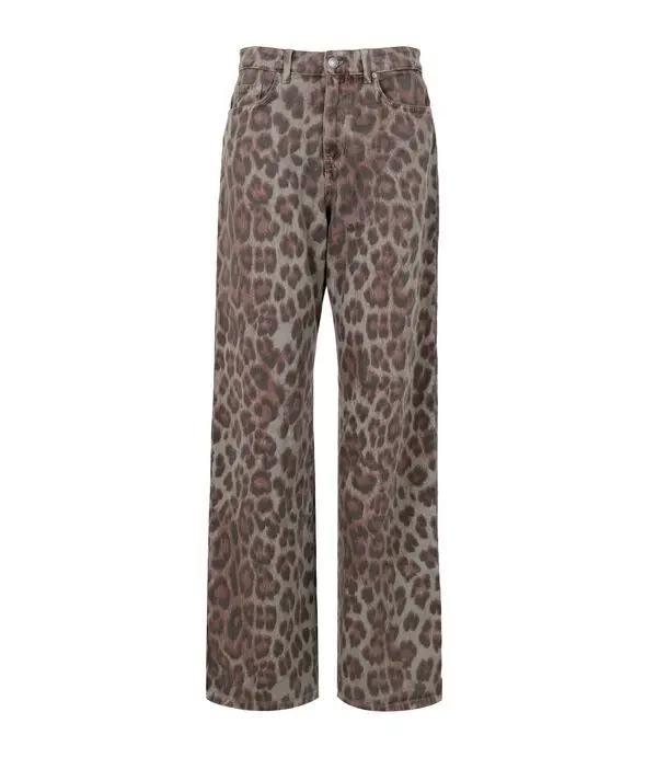 ANIYE BY Animal Print Jeans