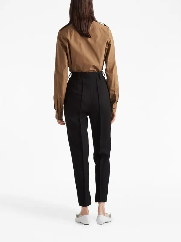 Prada High-waisted Skinny Trousers