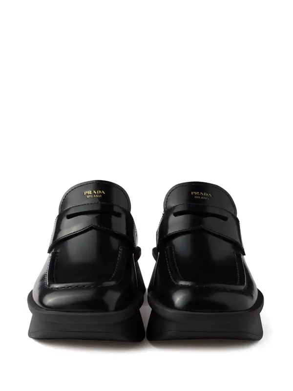 Prada Leather Loafers