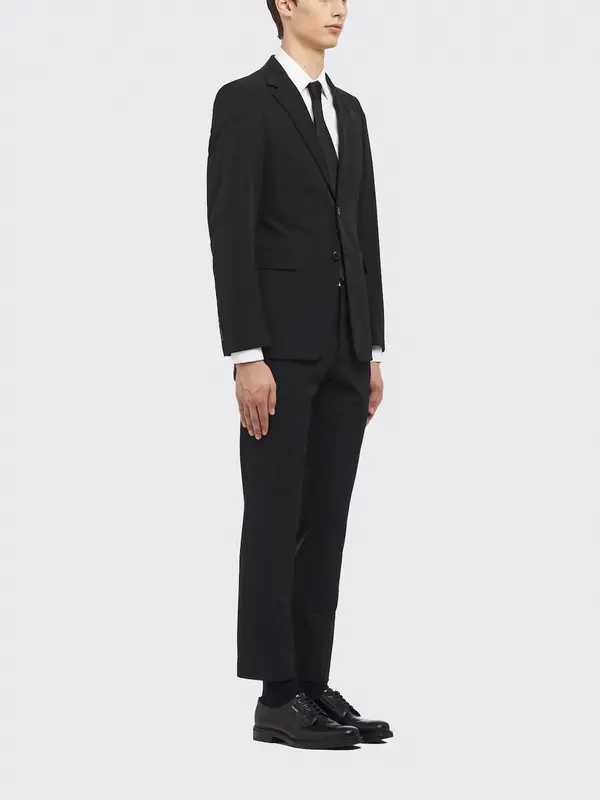 Prada Technical Fabric Single Breasted Suit