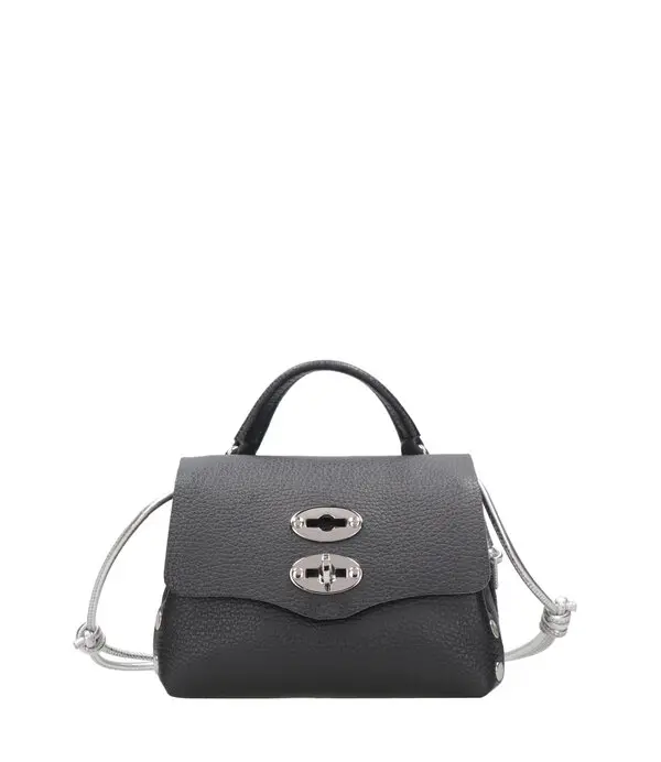 ZANELLATO Grained Leather Shoulder Bag