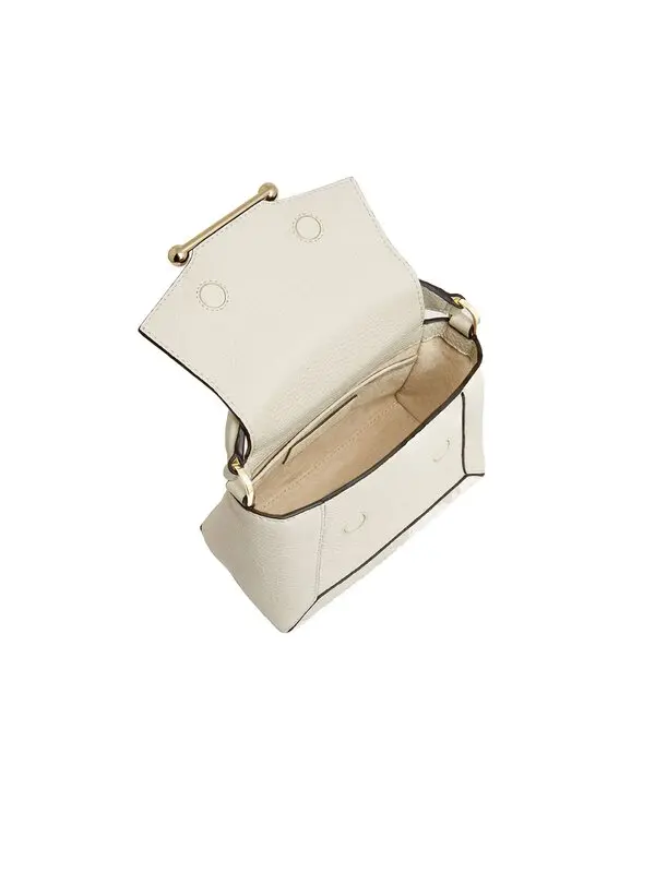 Strathberry Mosaic Nano Bag - Vanilla