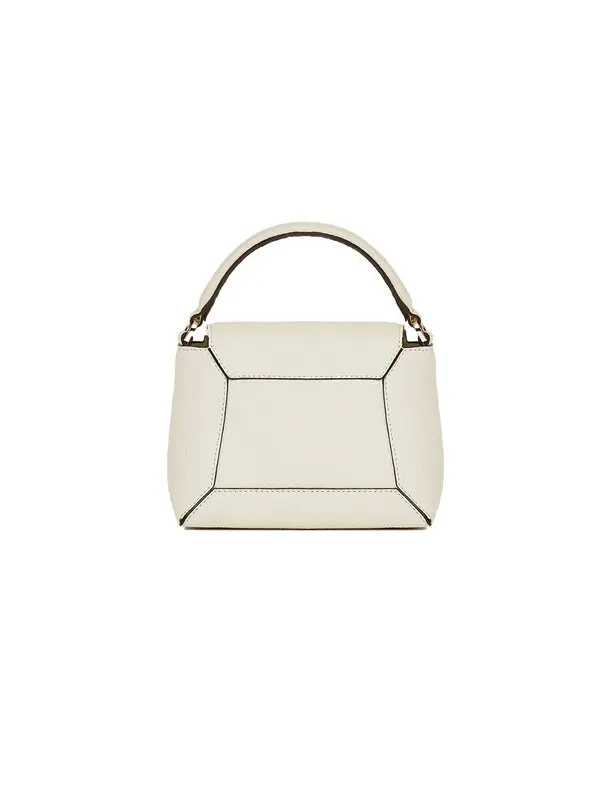 Strathberry Mosaic Nano Bag - Vanilla