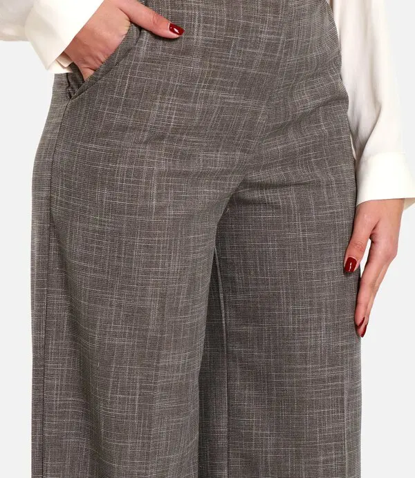 SIMONA CORSELLINI Wide-leg High-waist Trousers