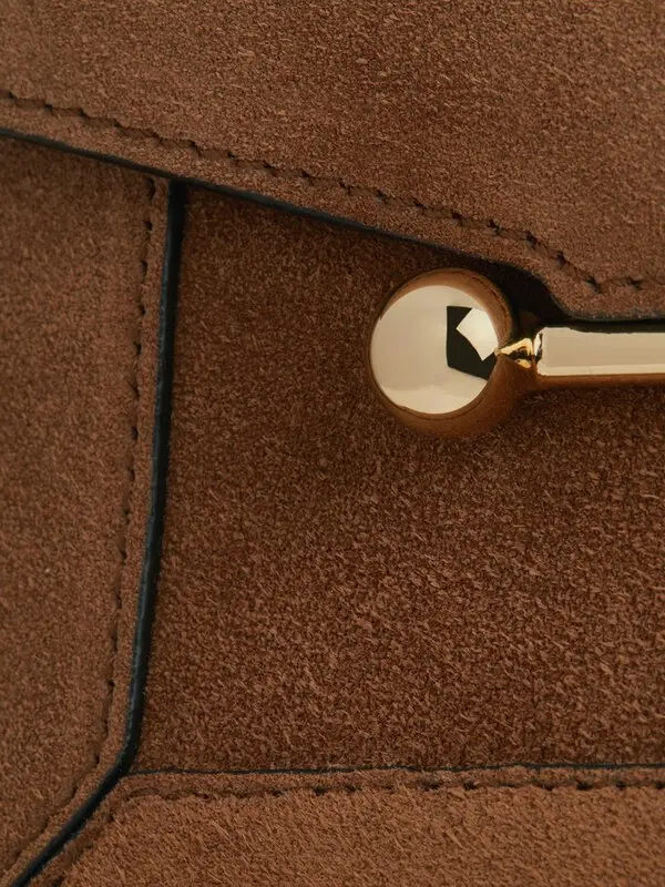 Strathberry Mosaic Nano Bag - Brown
