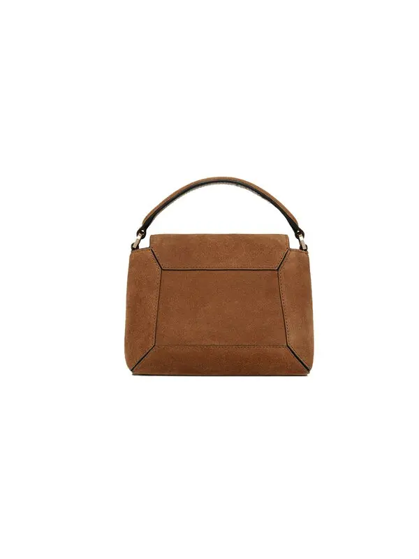 Strathberry Mosaic Nano Bag - Brown