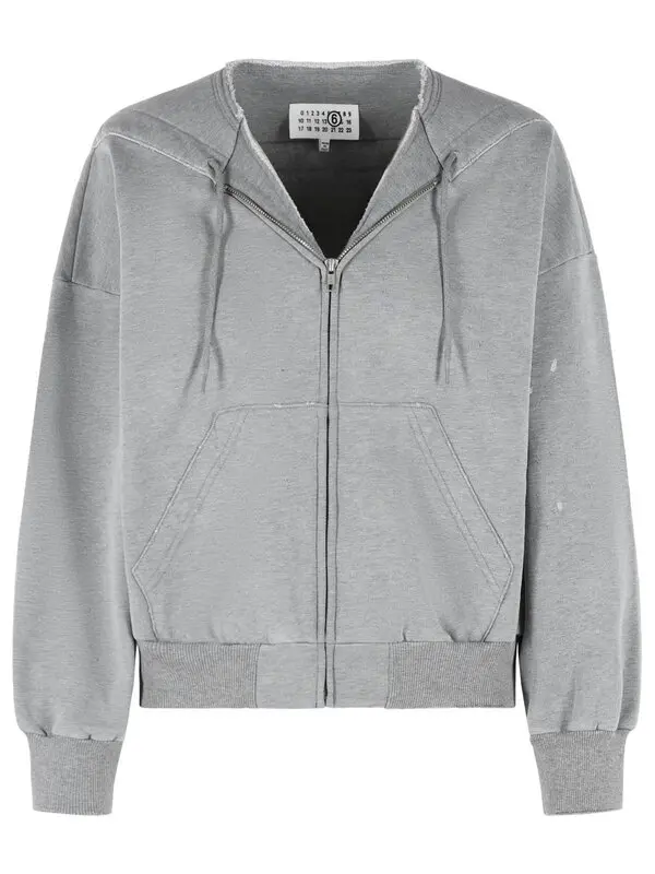 MAISON MARGIELA Cotton Sweatshirt - Grey