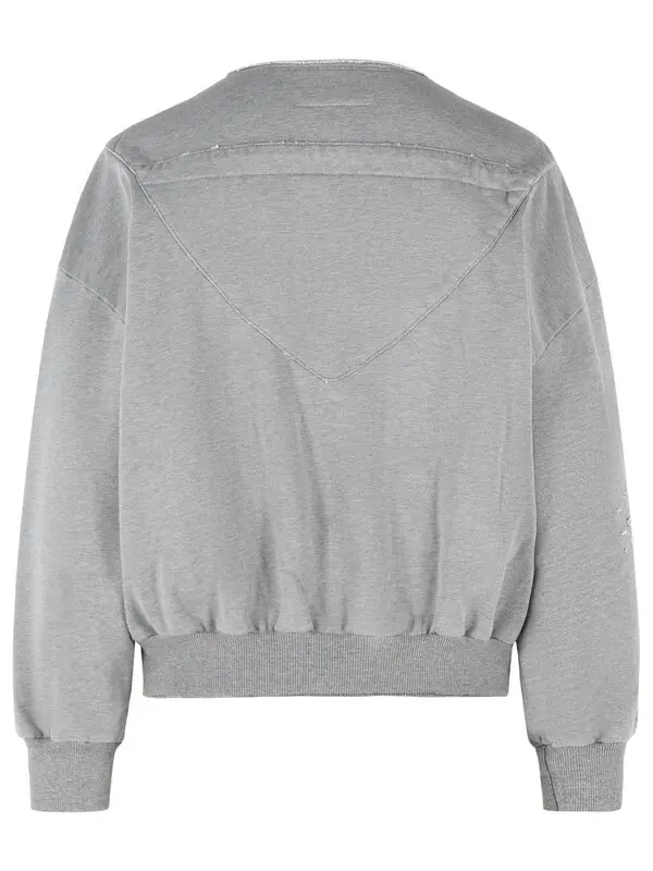 MAISON MARGIELA Cotton Sweatshirt - Grey