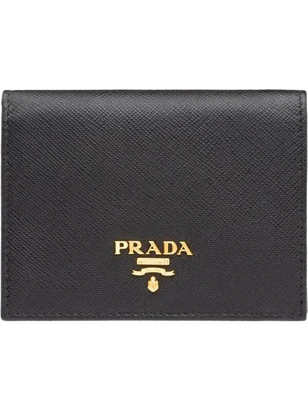 Prada Saffiano Leather Wallet - Nero