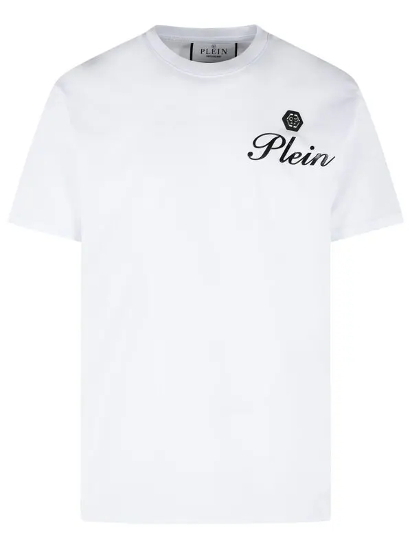Philipp Plein Cotton T Shirt - White