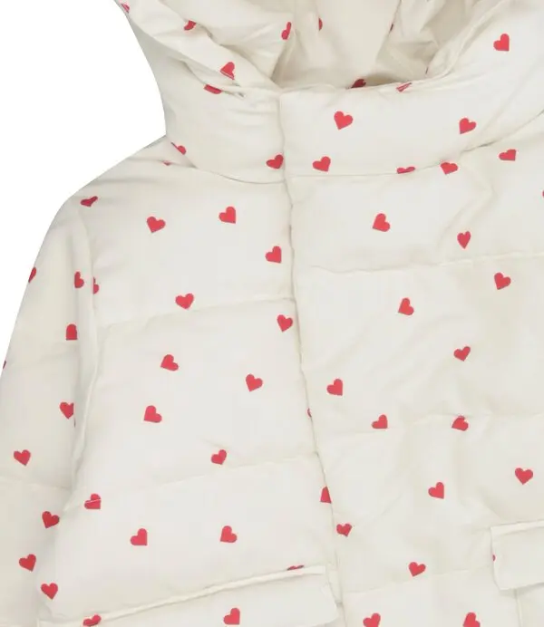 MC2 SAINT BARTH Heart Pattern Quilted Jacket