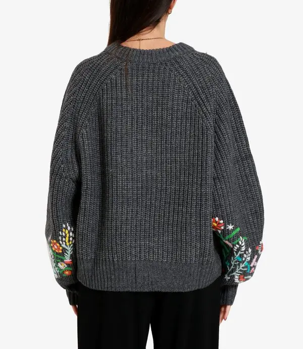 ROY ROGER'S Embroidered Sweater