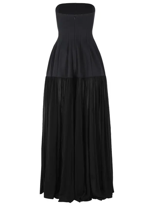 Simkhai Sandrine Viscose Dress - Black