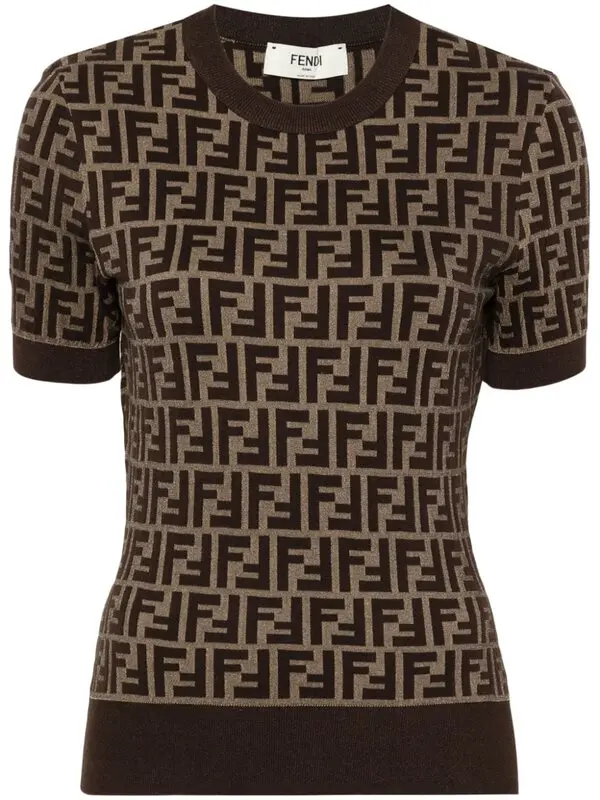 Fendi Ff Cotton Sweater