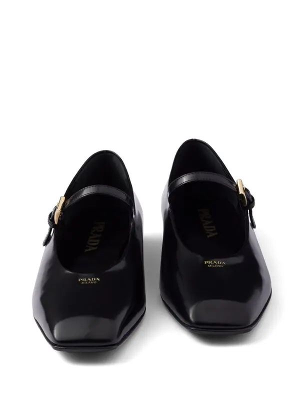 Prada Mary Jane Ballerina Shoes - Nero