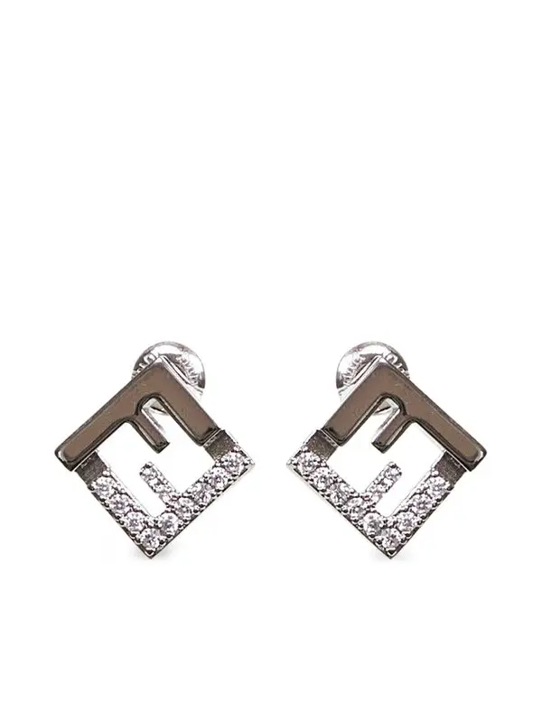 Fendi Forever Earrings - Silver