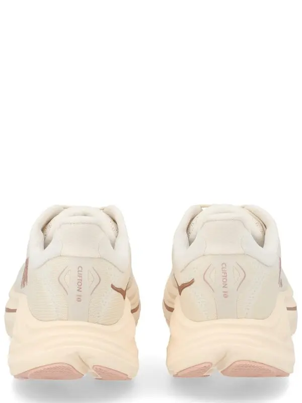 Hoka One One Clifton 10 Sneakers - Powder