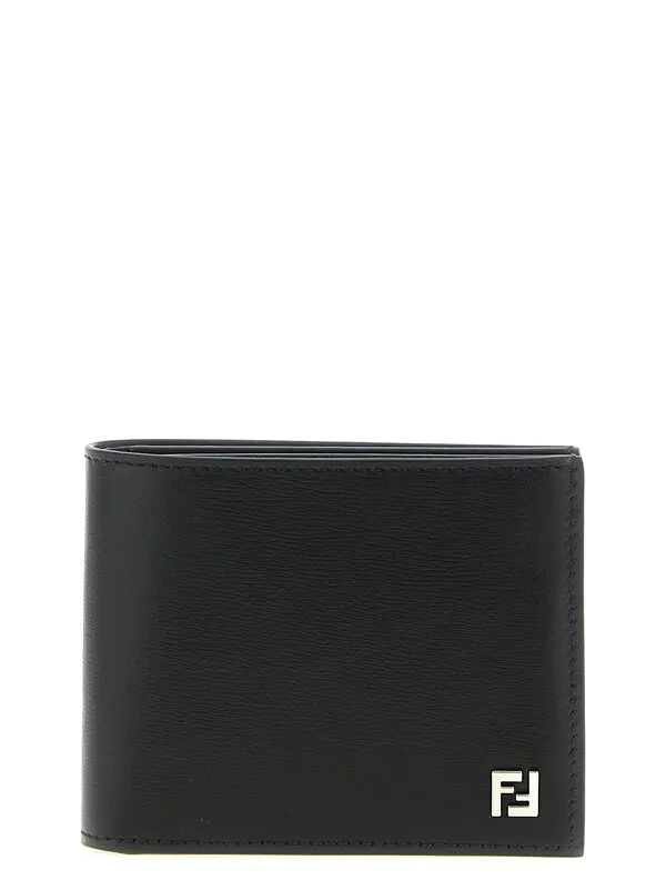 Fendi Squared Ff' Wallet - Black
