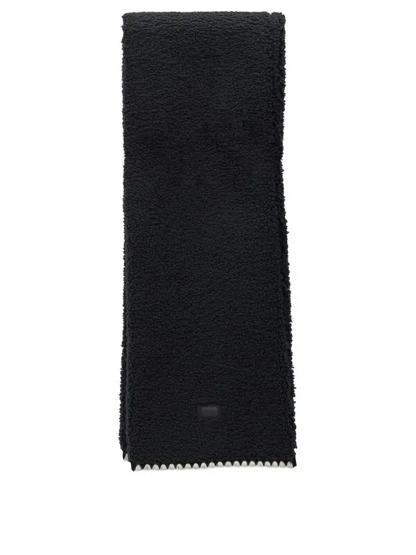 UGG Scalloped' Scarf In Ug Gfluff - Black