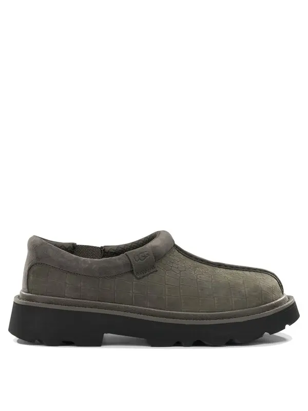 UGG Embossed Nubuck Slippers