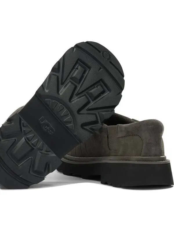 UGG Embossed Nubuck Slippers