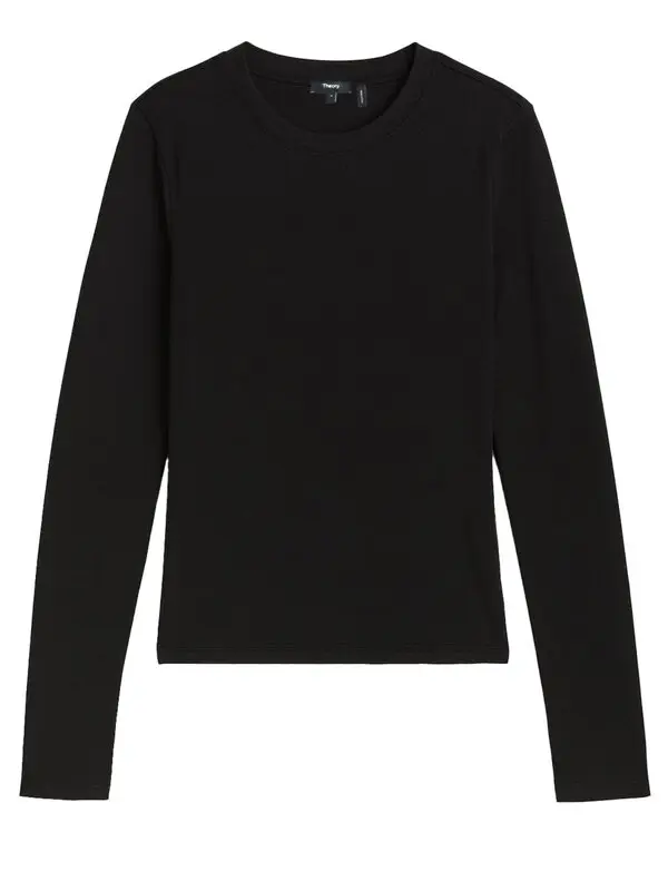 Theory Long Sleeve T-shirt - Black