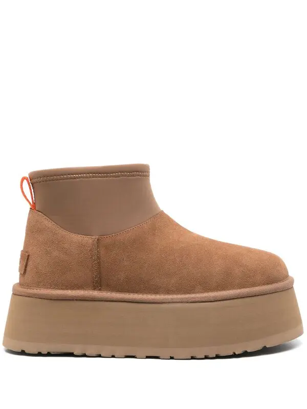 UGG Classic Mini Dipper Ankle Boot - Chestnut