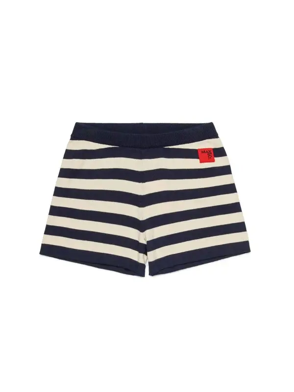 MAX&CO. Striped Bermuda Shorts