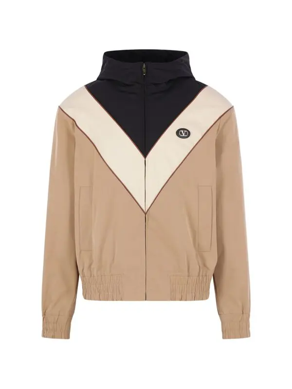 Valentino Garavani V Logo Blouson Jacket